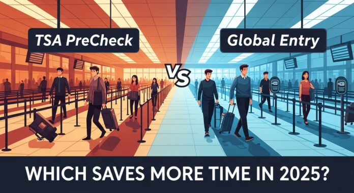 TSA PreCheck vs. Global Entry: Which Saves More Time in 2025?