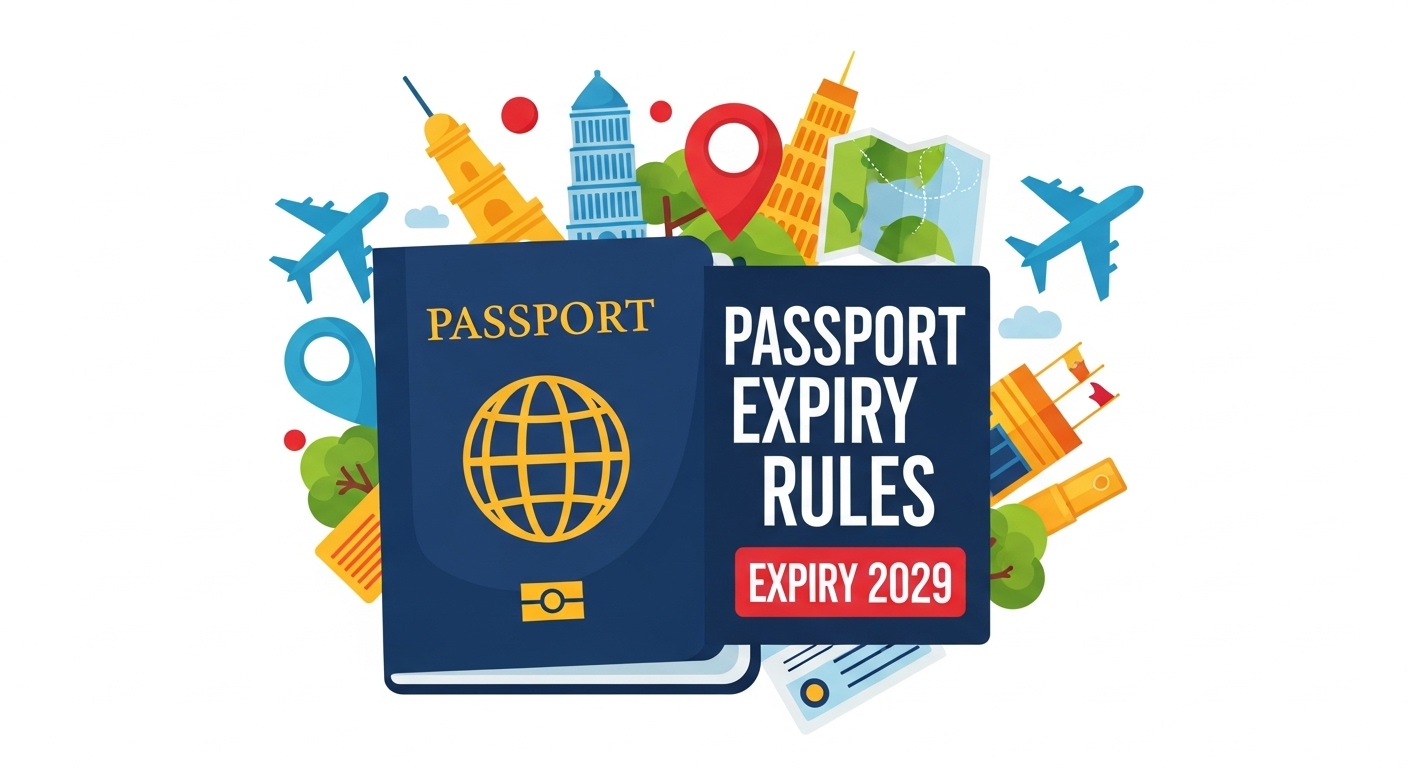 Passport Expiry Rules: 97 Countries Requiring 6 Months Validity