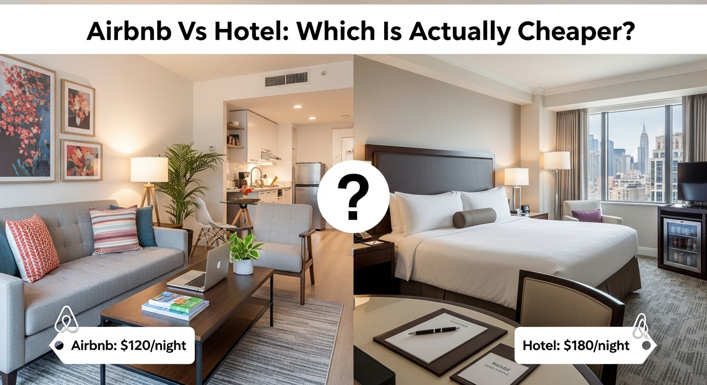 Airbnb Vs Hotel: Which Is Cheaper? (Cost Comparison)