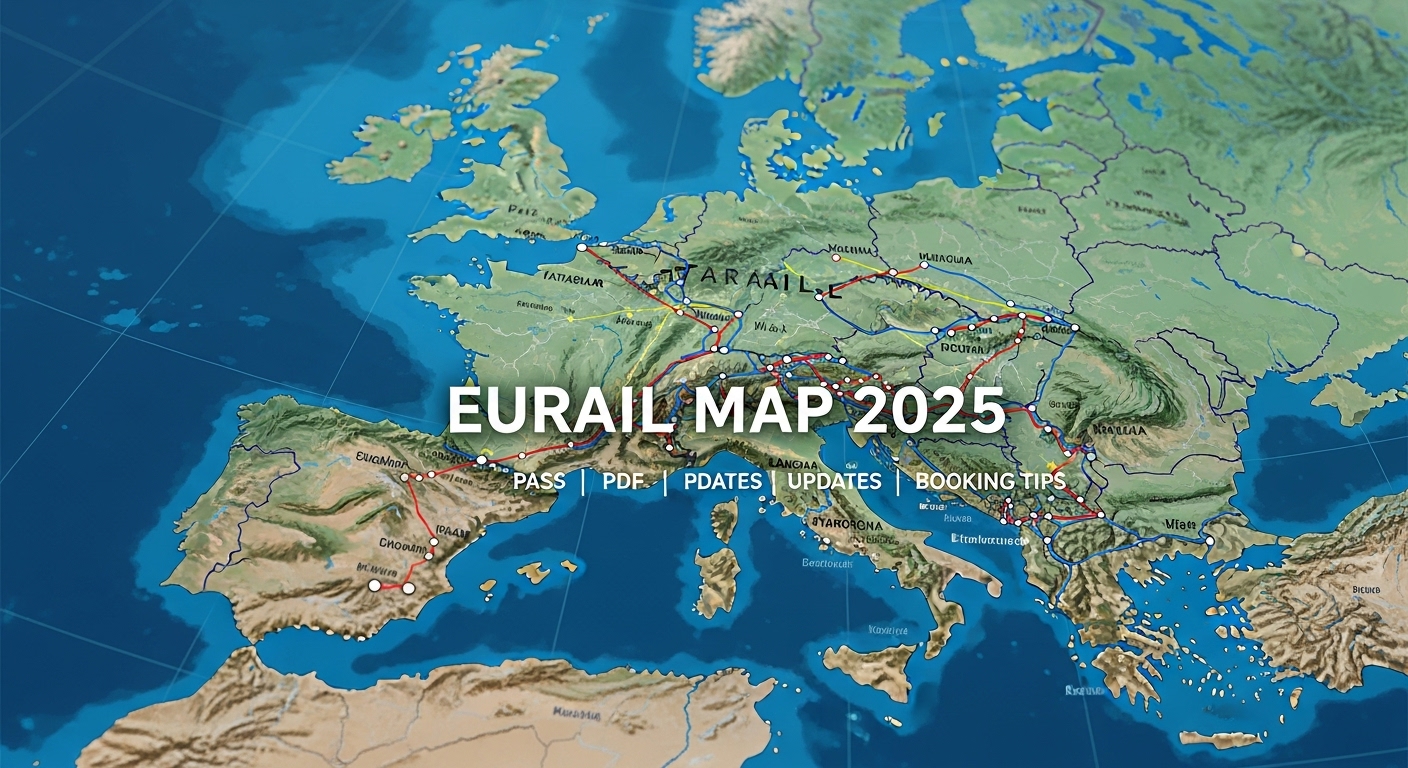 Eurail Map 2025 - Pass, Price, PDF, Updates & Booking Tips