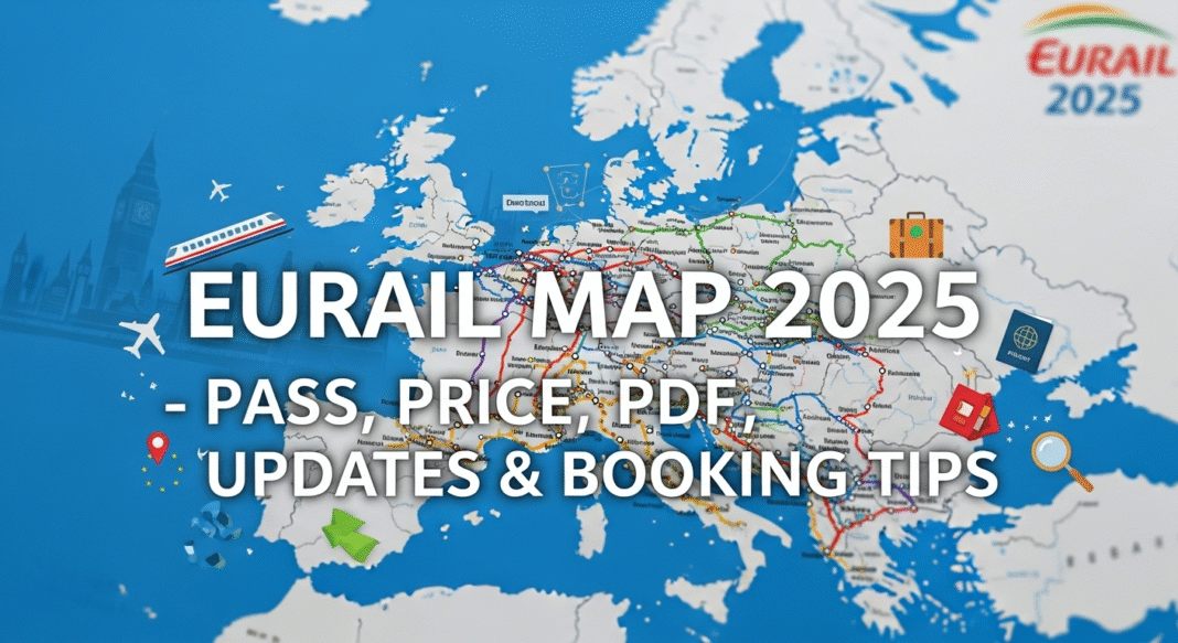 Eurail Map 2025 - Pass, Price, PDF, Updates & Booking Tips
