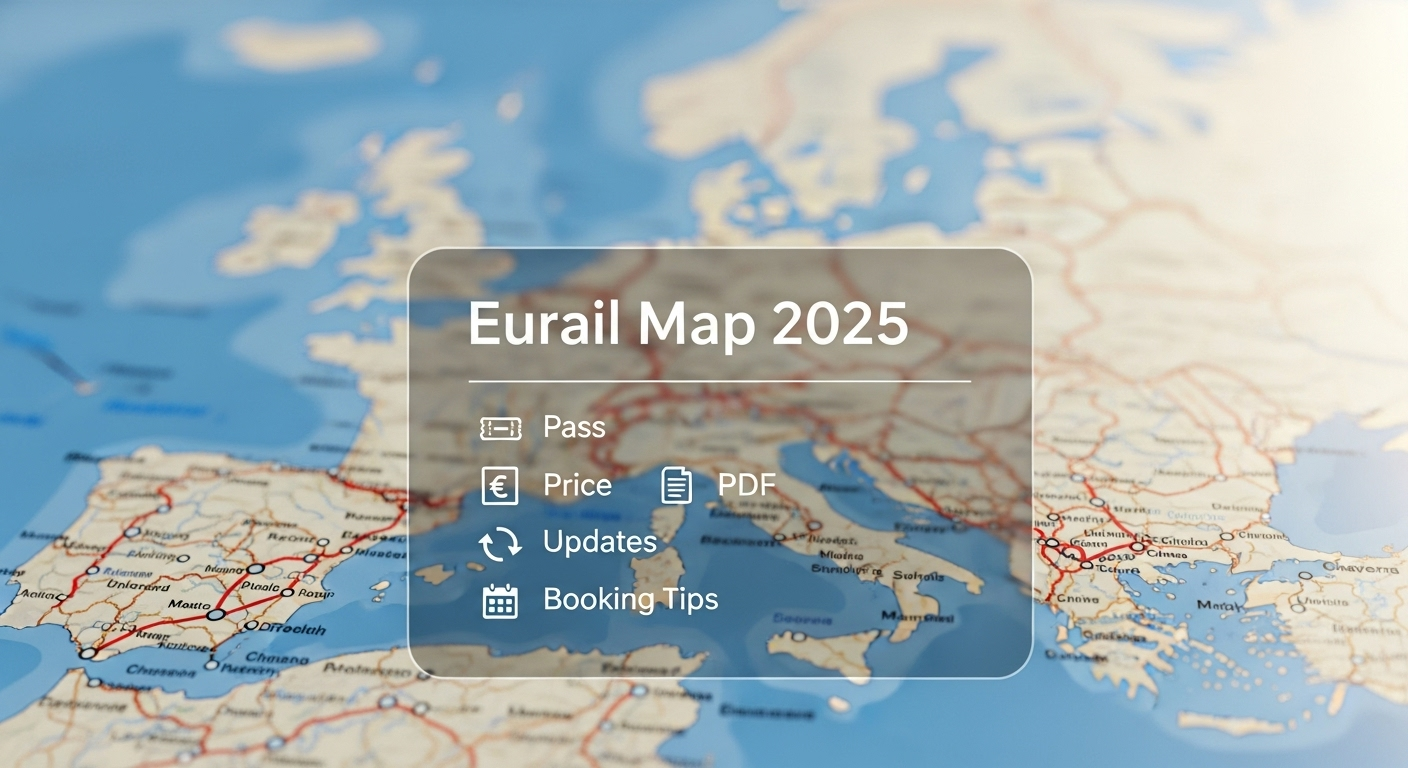Eurail Map 2025 - Pass, Price, PDF, Updates & Booking Tips
