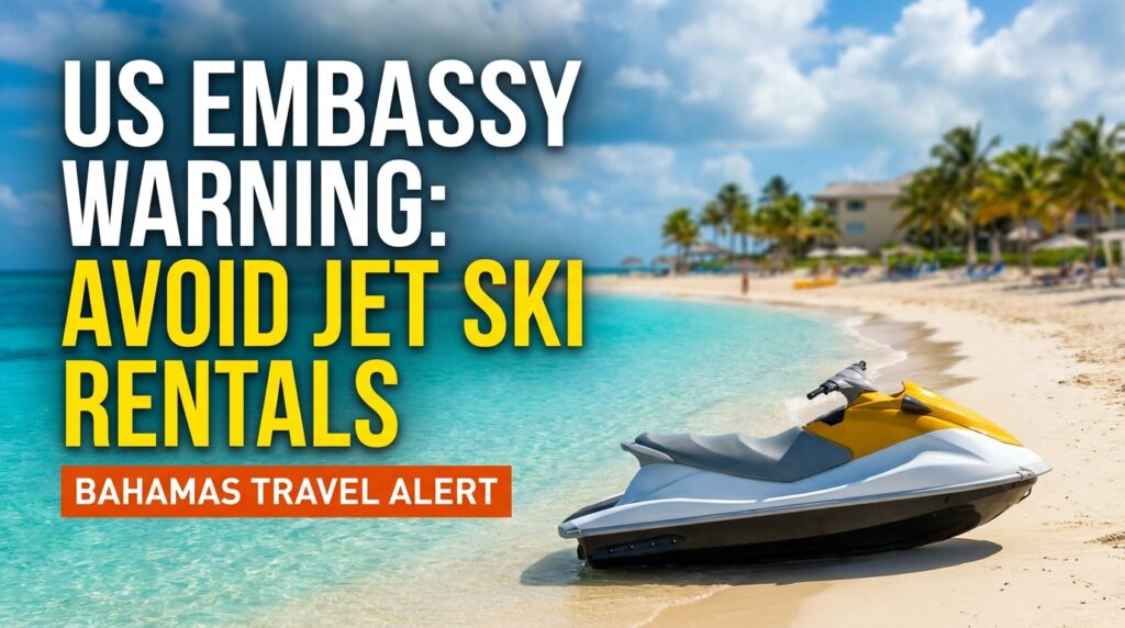 US Embassy Warns Americans to Avoid Bahamas Jet Ski Rentals